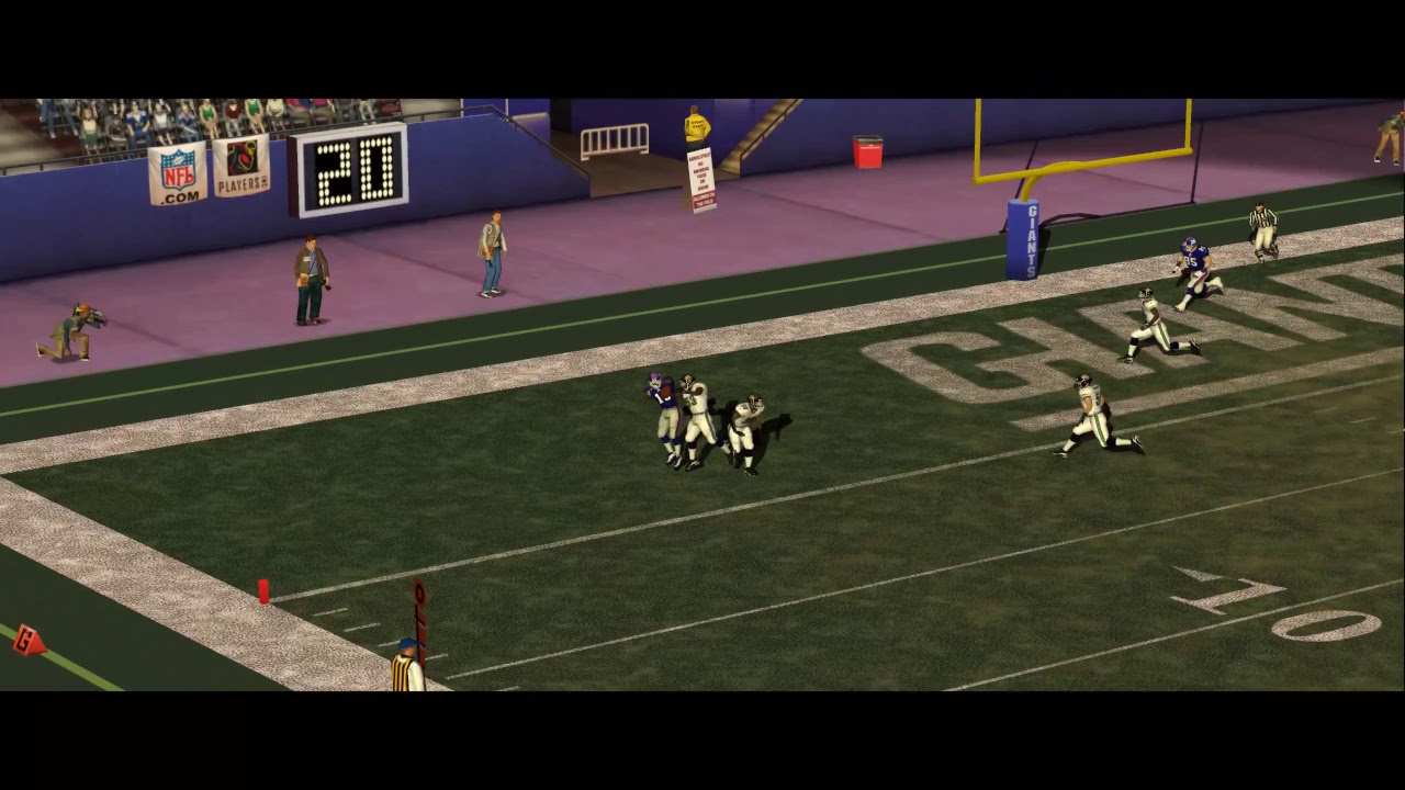 Espn NFL 2K5 ( Giants Updated rosters/ PCXS2 1.4.0 ) w/ Full Halftime ...