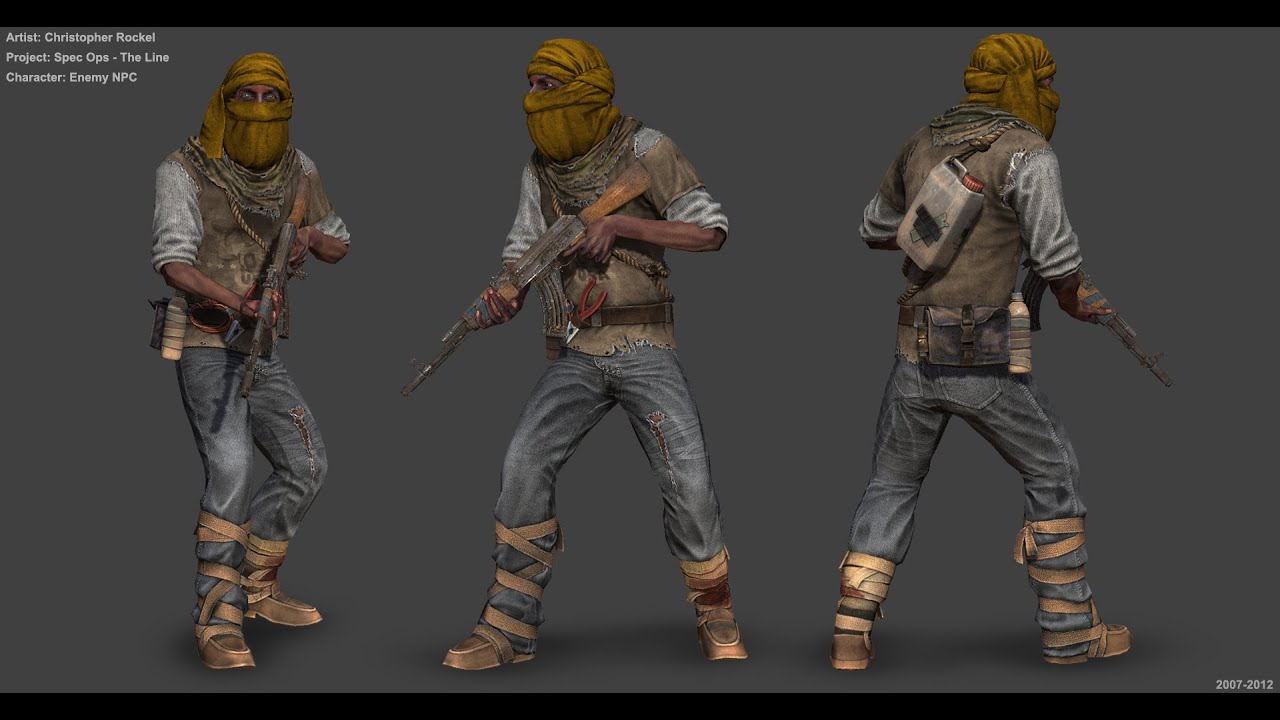Spec Ops The Line Characters