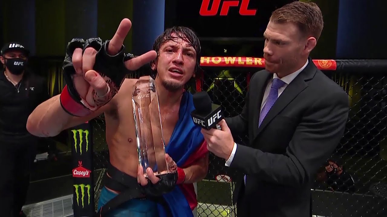 Ricky Turcios Octagon Interview | TUF 29 Bantamweight Champion - YouTube