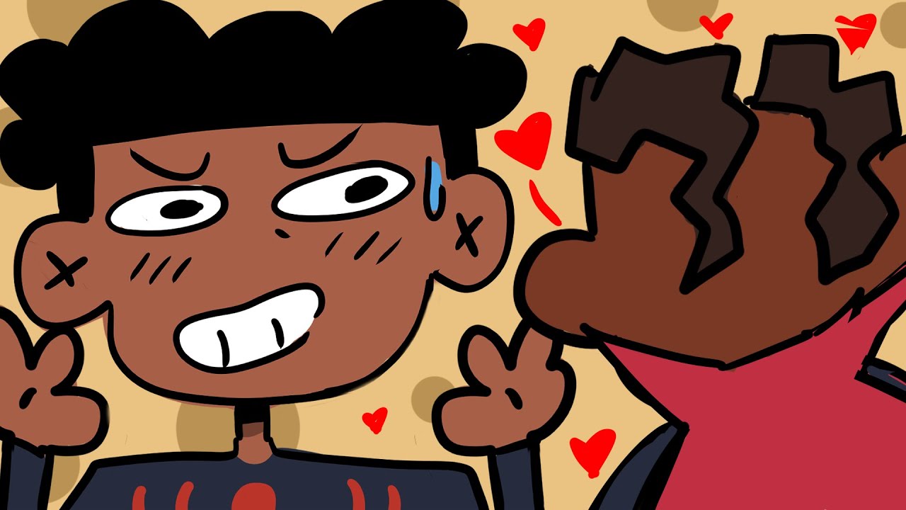 Miles Morales rizzes himself Animated - YouTube