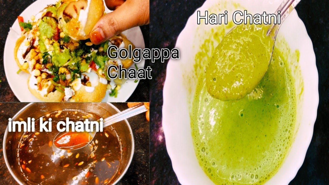 Imli Ki Khatti Mithi Chatni Or Hari Tikhi Chatni Recipe||Two Types ...