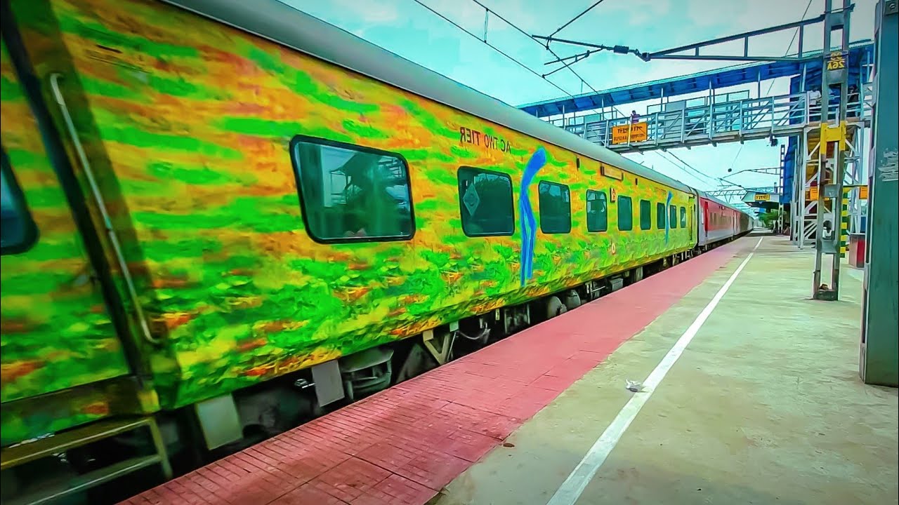 Mumbai CSMT to Howrah Mumbai Mail || 12261 Mumbai CSMT to Howrah ...