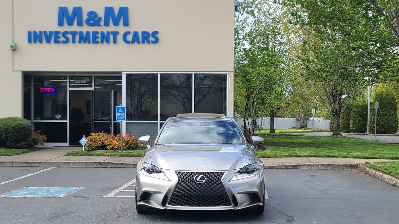 2015 Lexus IS 250 F Sport RWD 37k Miles - YouTube