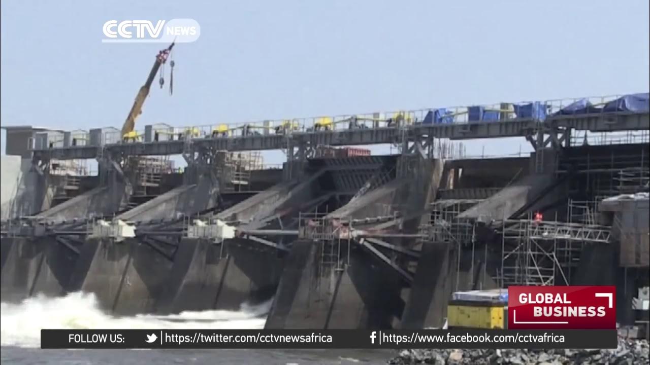 Mount Coffee hydro-electric plant in Liberia switched on again after 26 years - YouTube