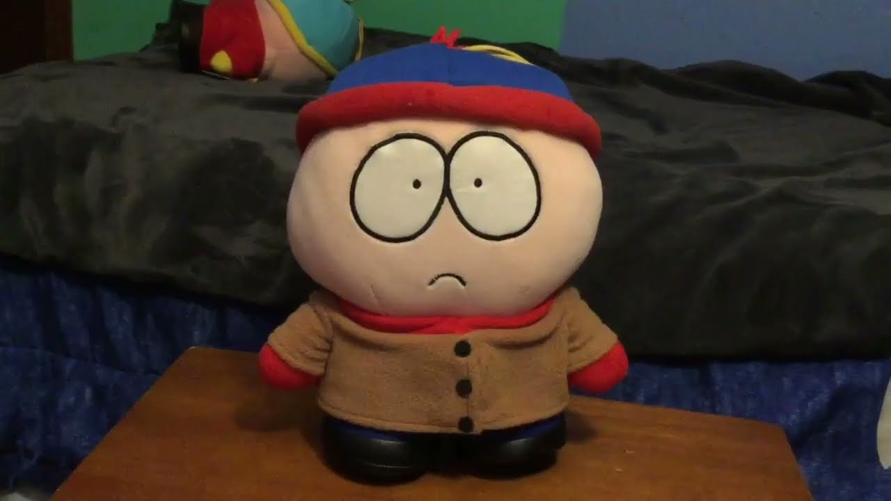 South Park Stan Talking Plush with Glowing Eyes Review - YouTube