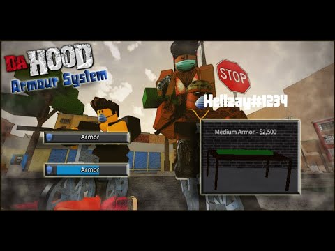 Da Hood Armor System + GUI // Model - YouTube