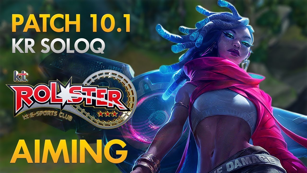 KT Rolster Aiming - Senna Bot Lane - KDA 19/0/7 - YouTube
