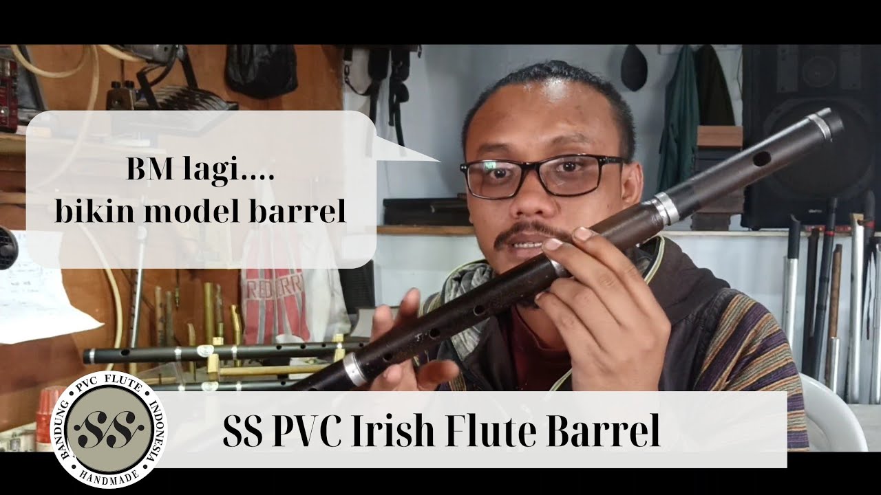 SS PVC Irish Flute Barrel - YouTube