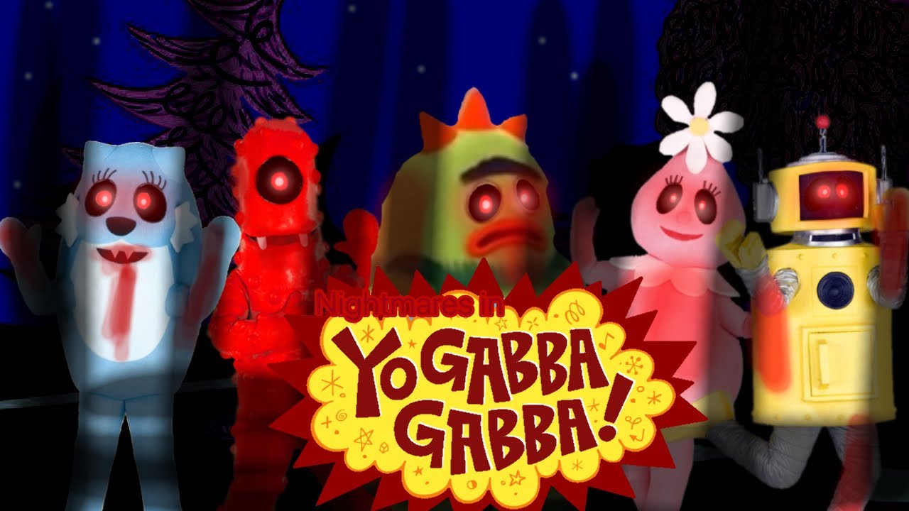 nightmares in yo gabba gabba part 2 - YouTube