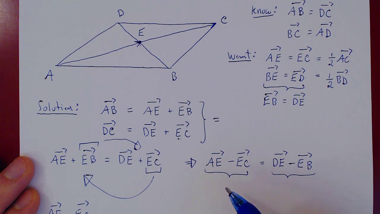 Geometric Vectors - 5 - YouTube