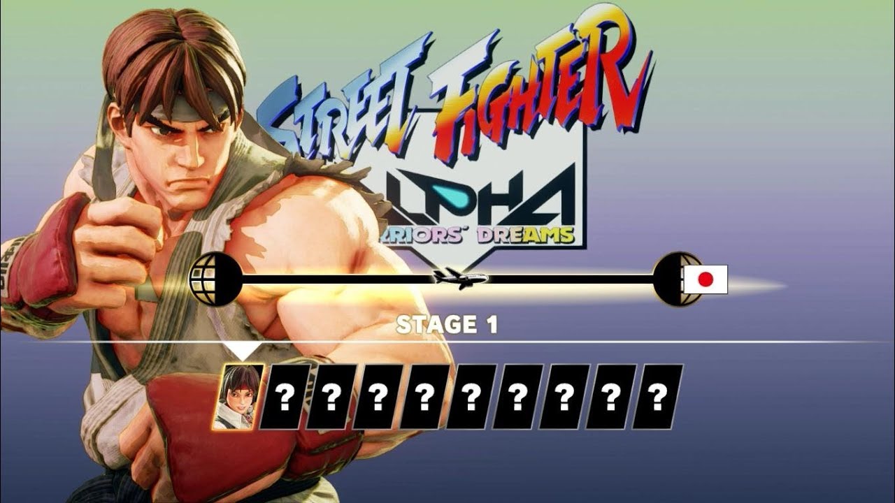 SFV AE - Ryu Arcade Mode (Full) [Street Fighter Alpha Path] - YouTube