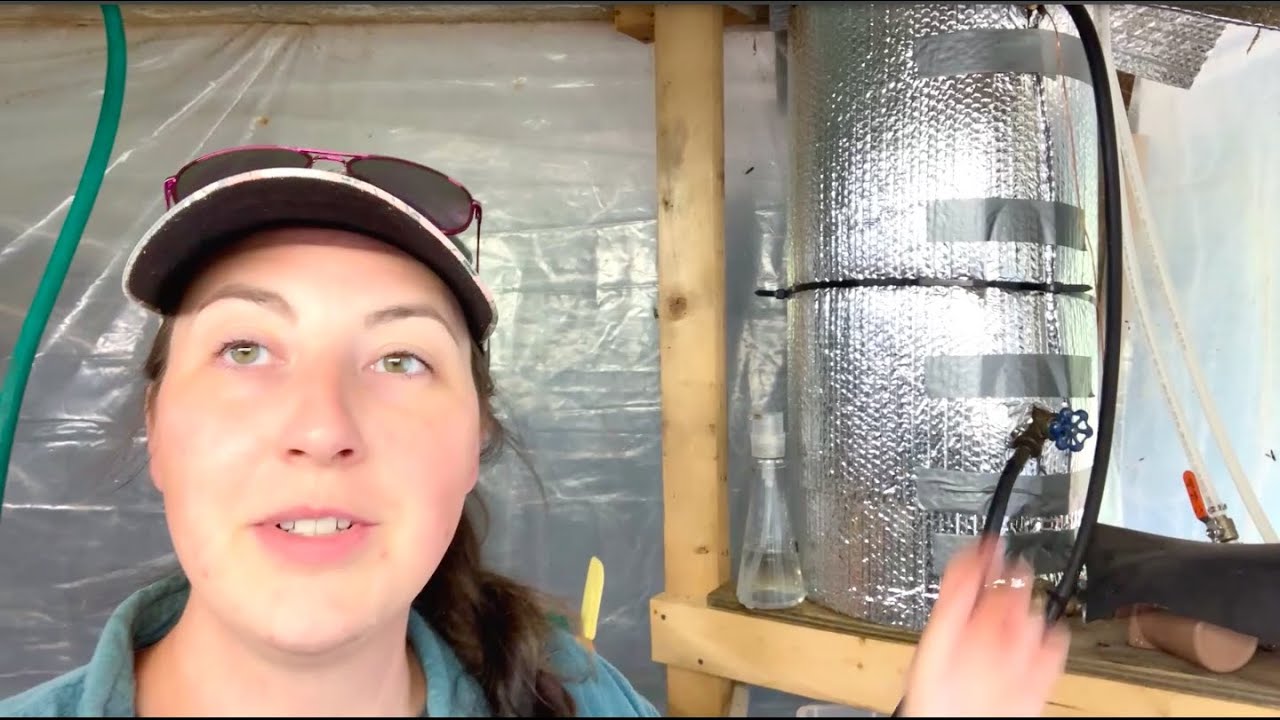 Compost Water Heater System - YouTube