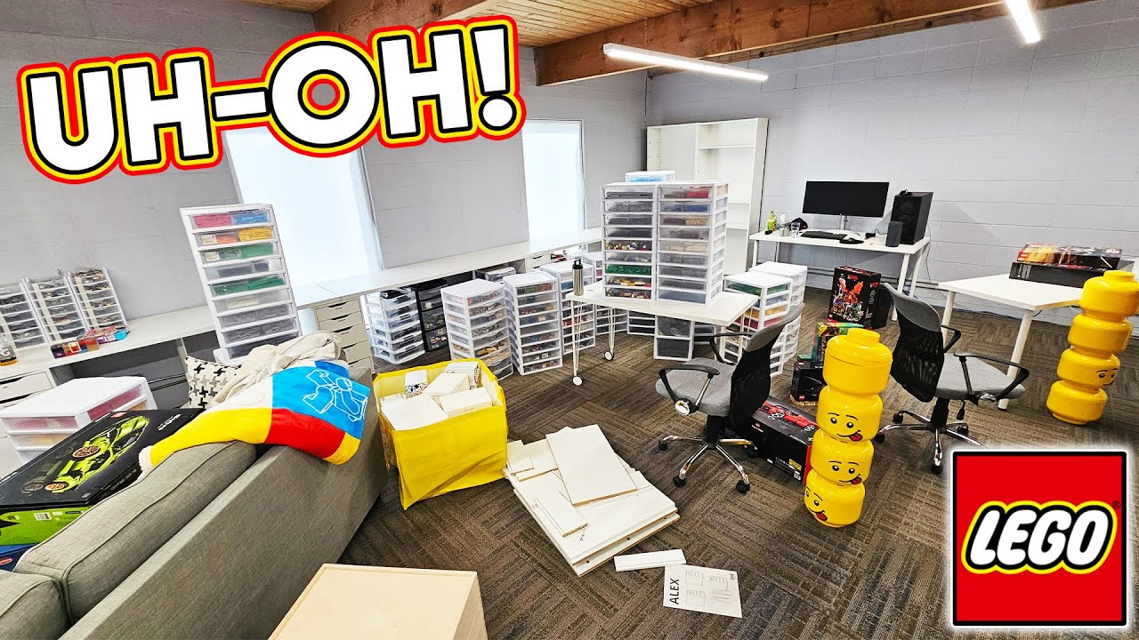 New LEGO Studio Layout & Moving More Sets! - YouTube