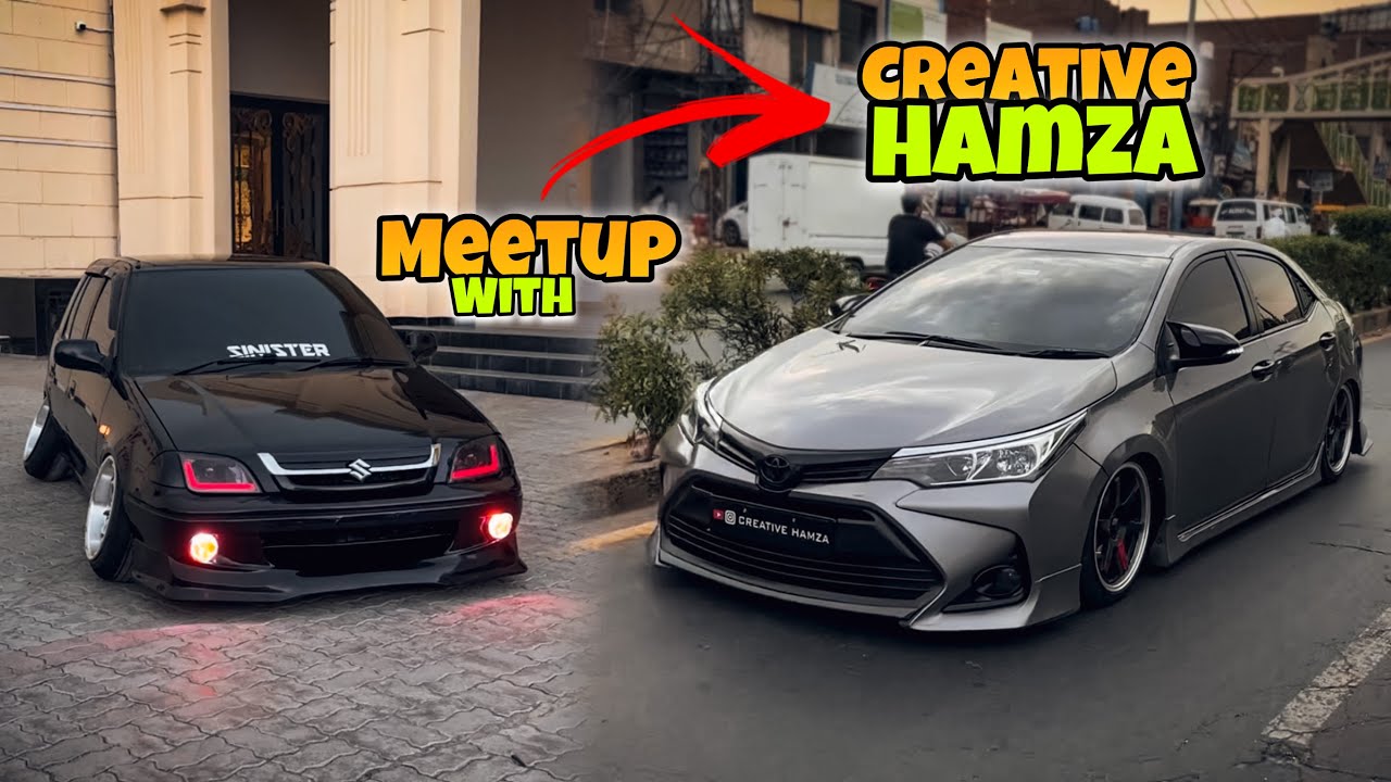 Meet Up With Creative hamza / Gari ki alignment krwayi - YouTube
