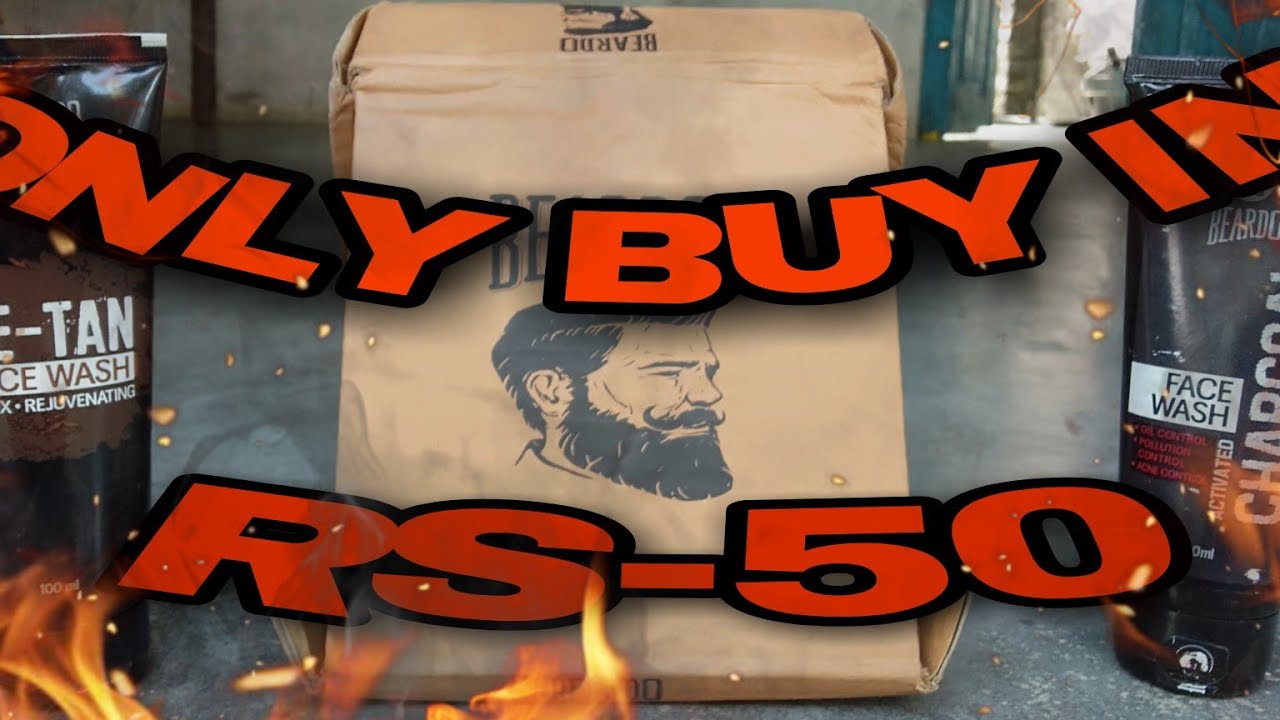 BEARDO DE-TAN AND CHARCOAL FASHWAS ONLY IN RS-50 || 10-2020 - YouTube