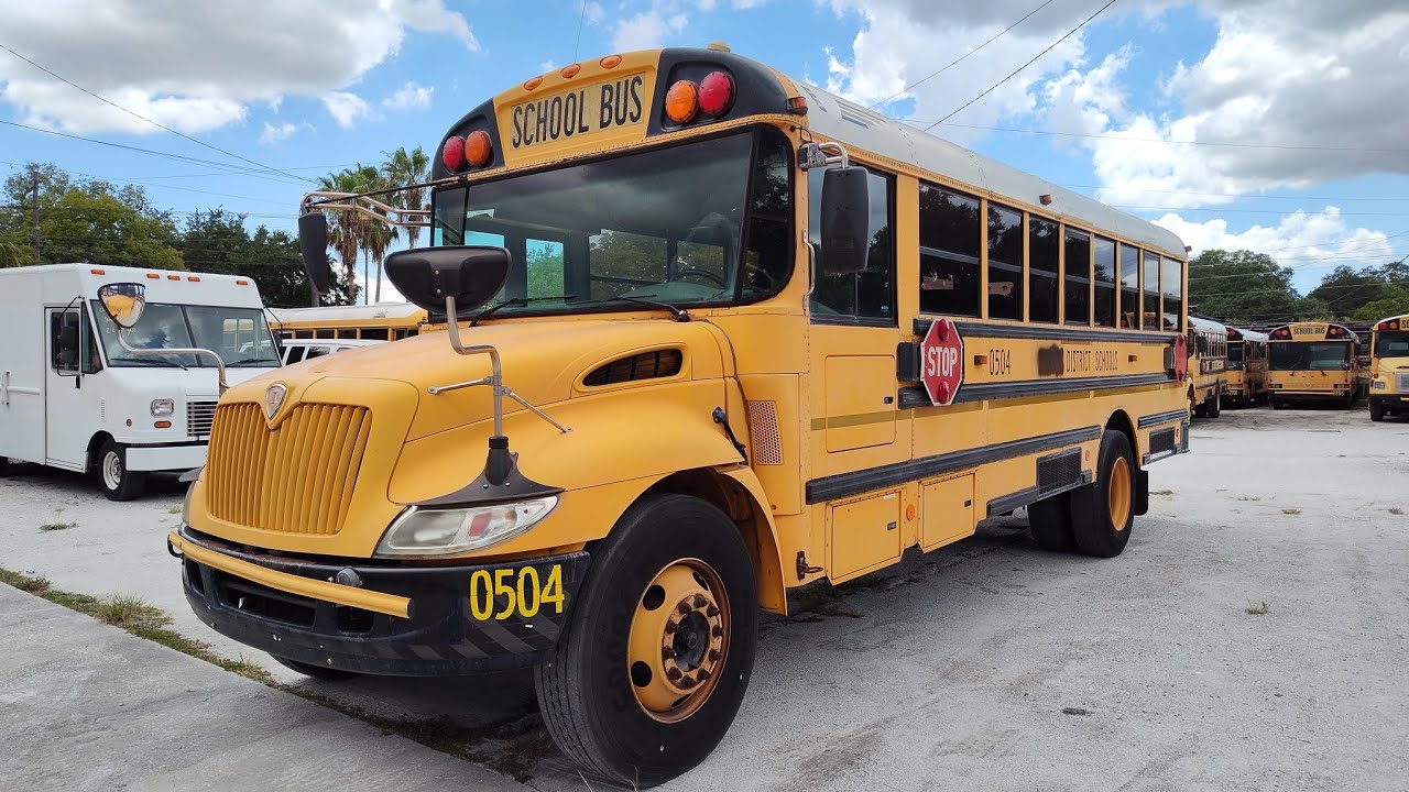 2006 International Medium size School Bus - YouTube