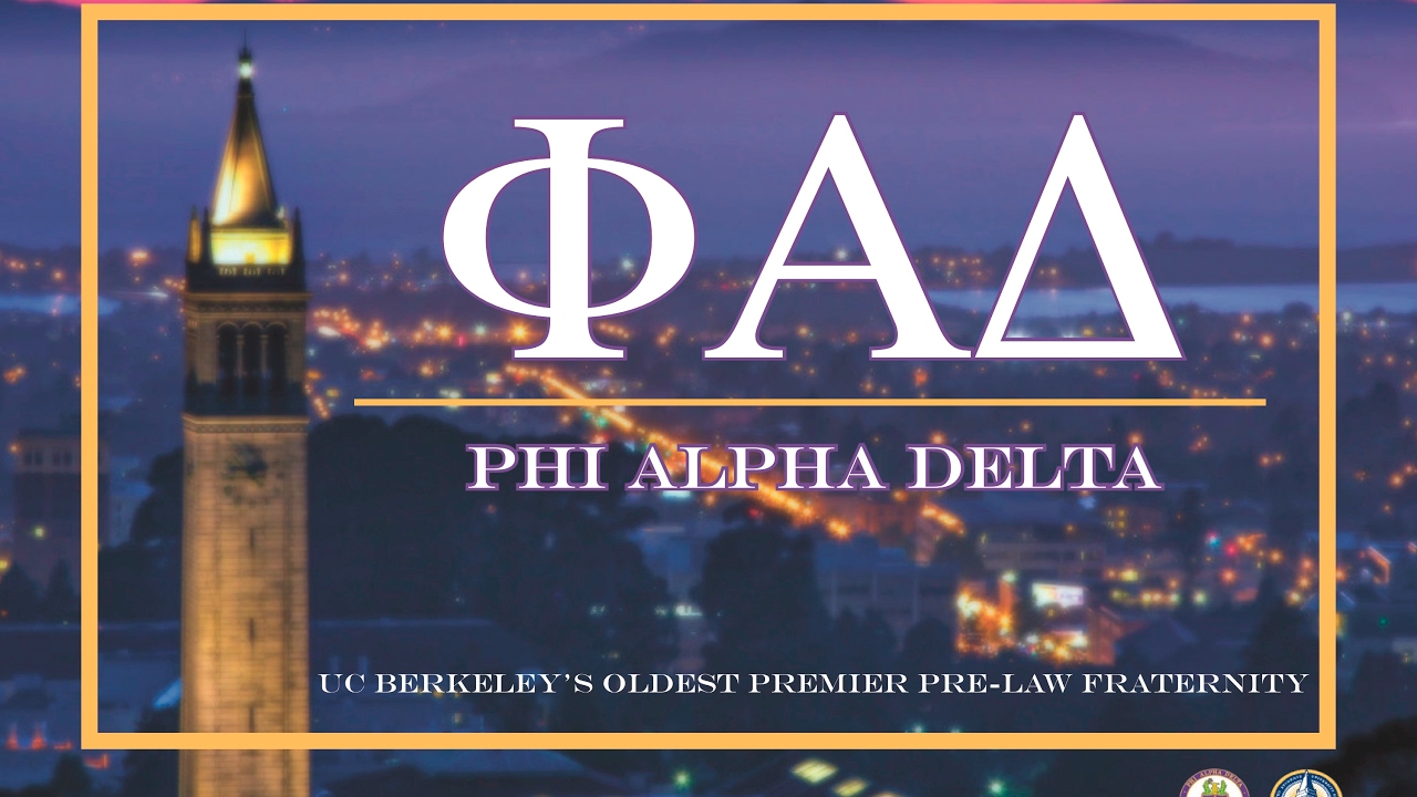 UC Berkeley Phi Alpha Delta Spring 2017 Recruitment Video - YouTube