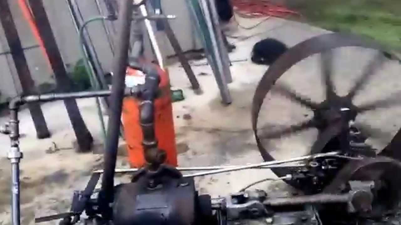 Brayton Ready Motor first time running - YouTube