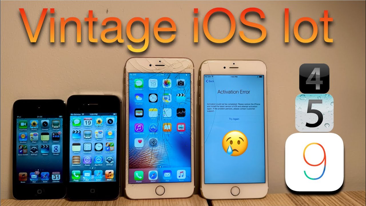 Unboxing 4 old iOS devices that have never been updated! - YouTube