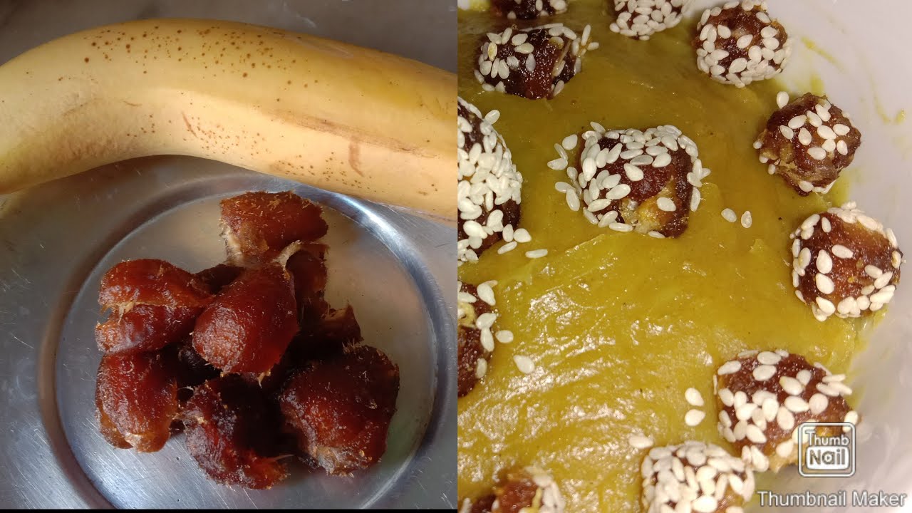 5 minutes recipe for kids || Banana dates sweet recipes - YouTube