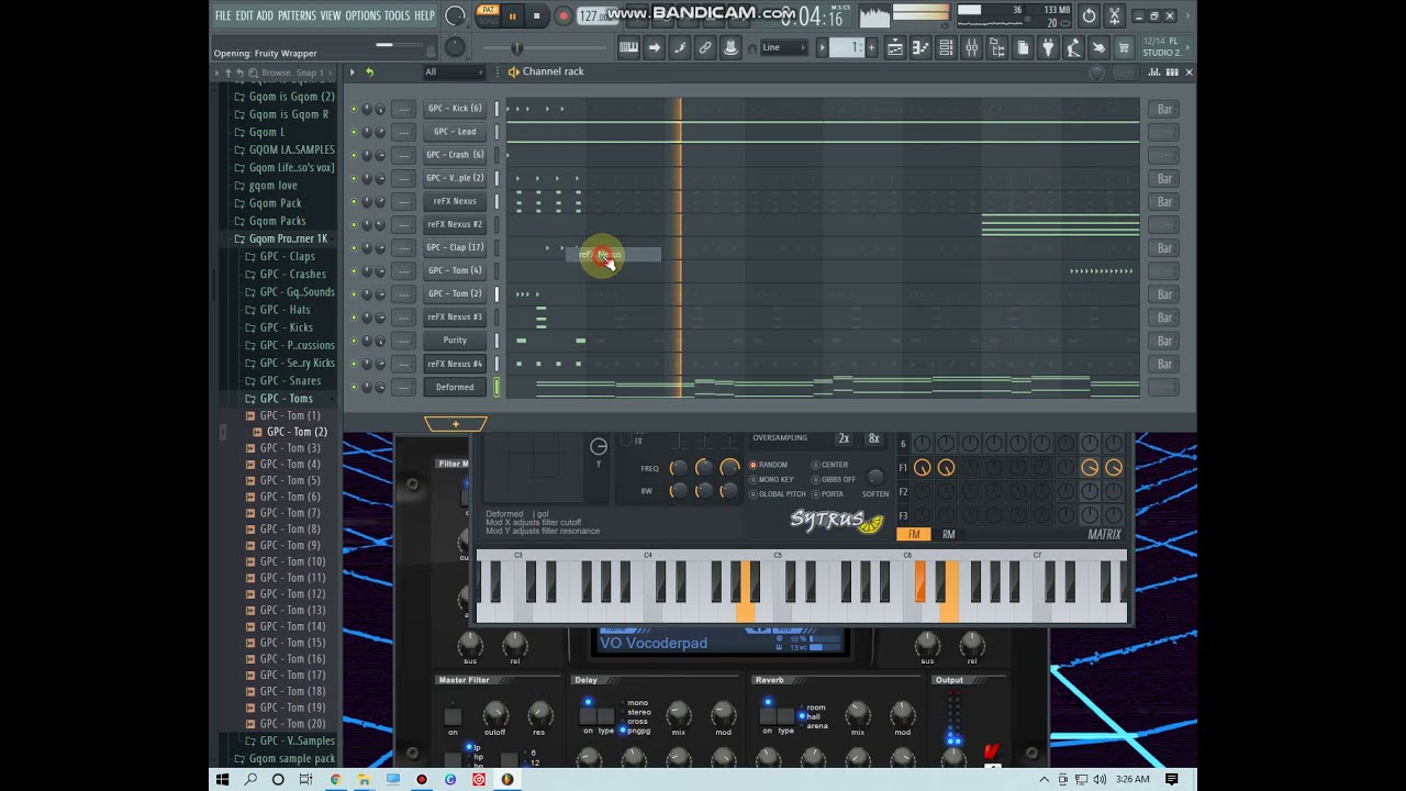How To Make Gqom From Scratch Like Cheslin Williams [Mr C] - YouTube