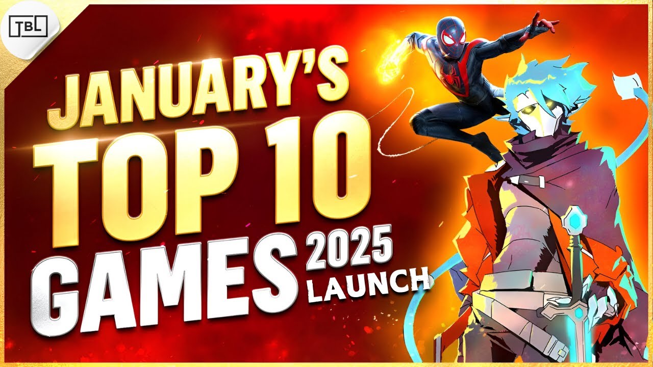 Top 10 NEW Games of January 2025 - YouTube