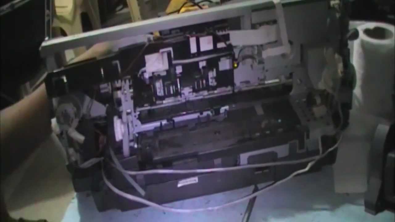 Epson R230/ R210/ R220 disassembling part1 - YouTube