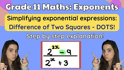 Grade 11 Exponents and Surds - YouTube