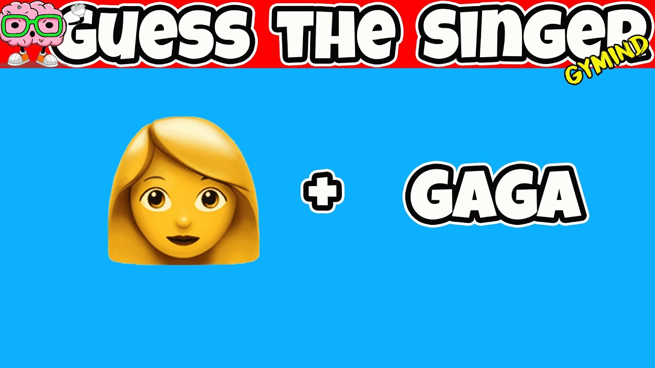 Guess the Singer from emoji | Guess singer, Emoji Challenge - YouTube