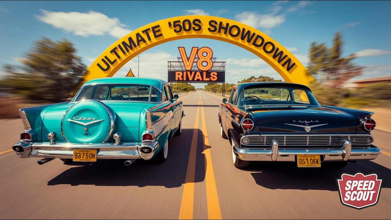 1957 Chevy Bel Air vs Ford Fairlane: Which ’50s Icon Wins Today? - YouTube