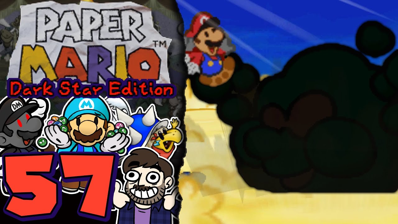 Paper Mario: Dark Star Edition [57] "Big Buff Poison Puff" - YouTube