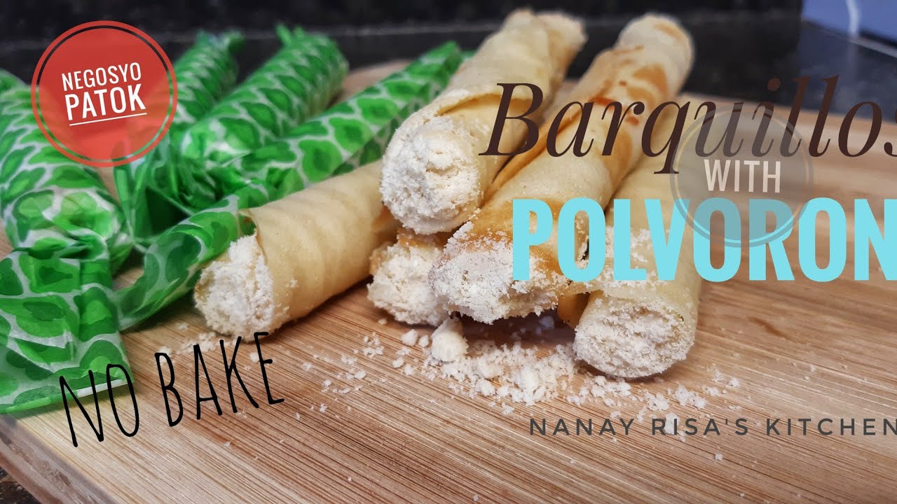Barquillos with Polvoron Pang Negosyo (2020) | No Bake - YouTube