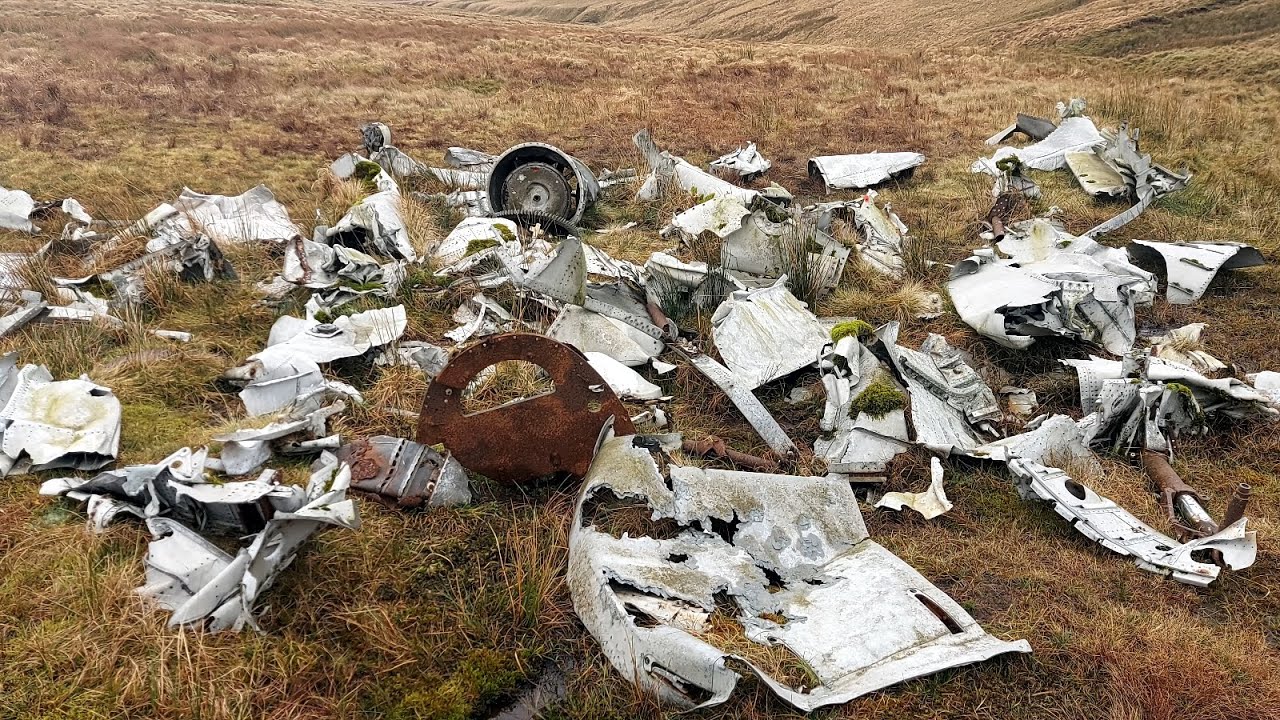 Brecon Beacons Crash Site. Vampire VZ106. John Raymond Baldock. 1953 ...