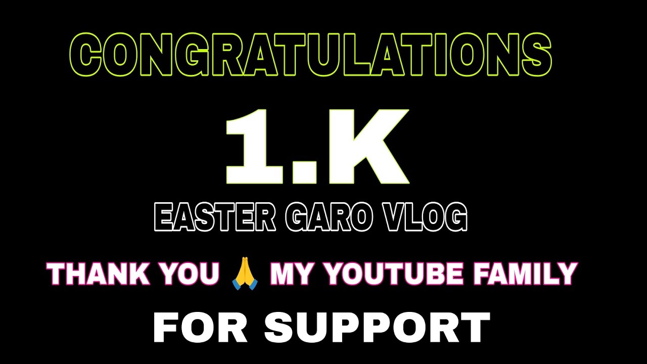 celebrating 1k subscribers || how to complete 1k subscribers on youtube ...