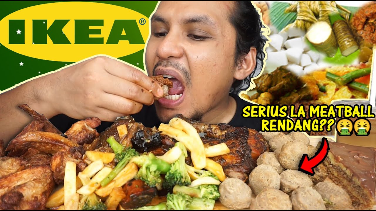 Ikea Meatball Yang Dimelayukan Sempena Hari Raya Aidilfitri Mukbang