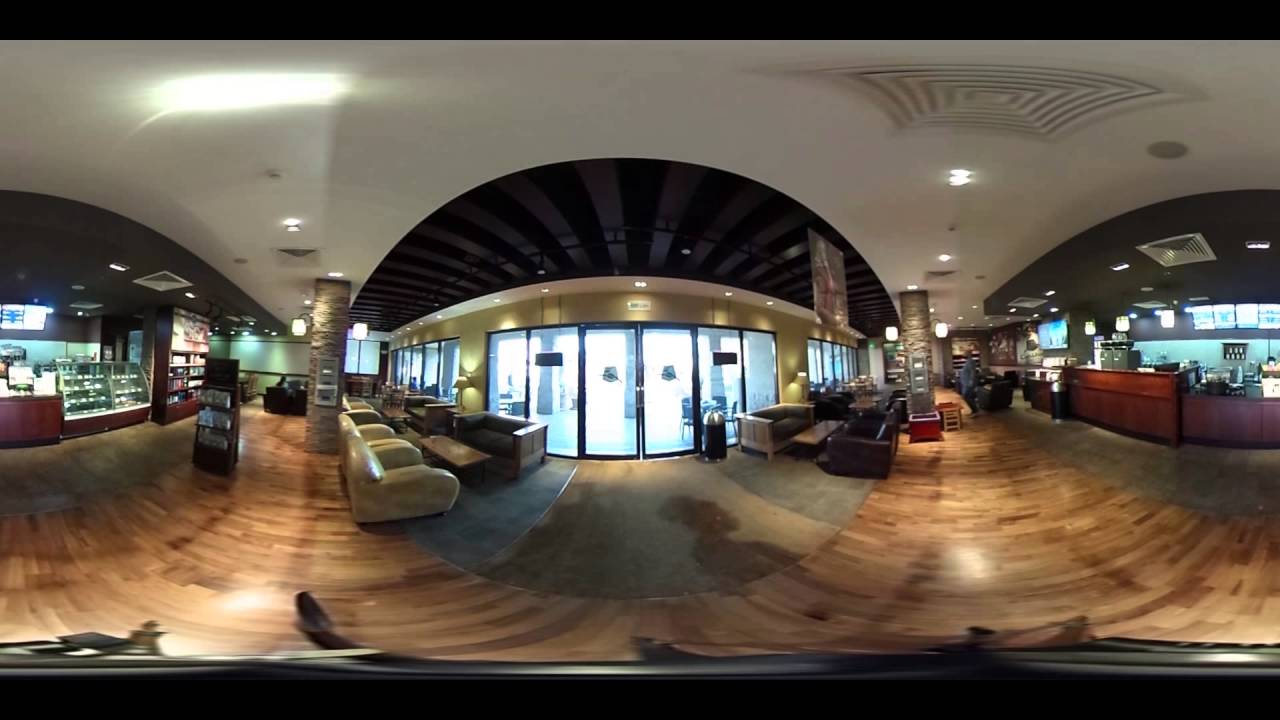 360 VR of a Coffee Shop - YouTube