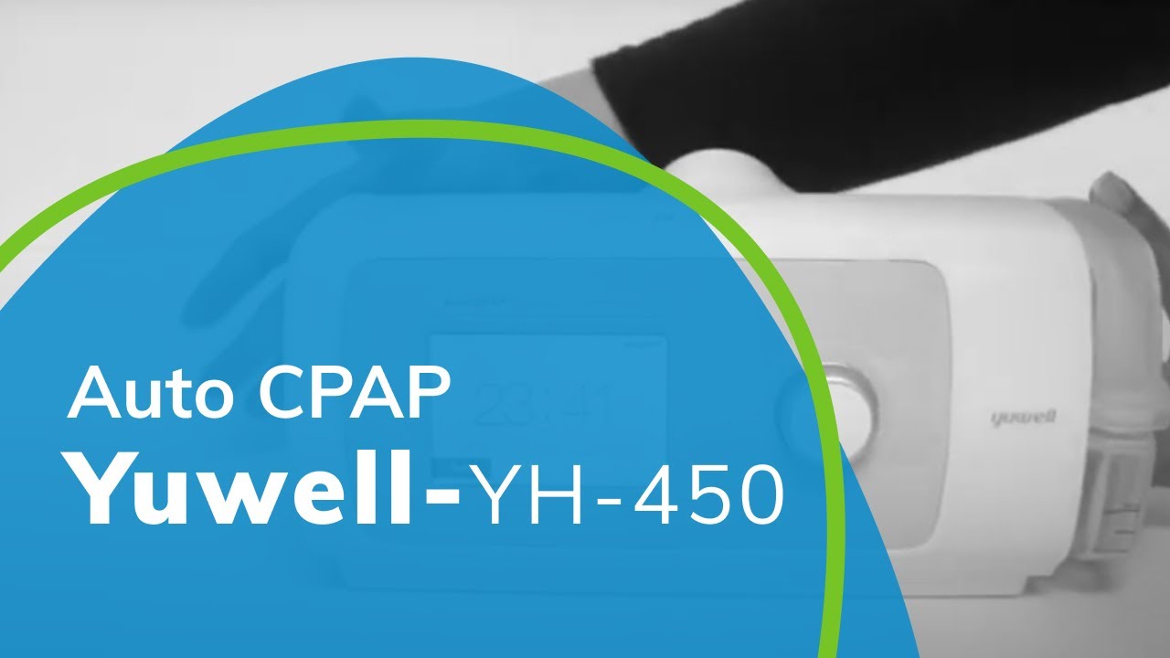 Cómo funciona el Auto CPAP Yuwell YH-450 - YouTube