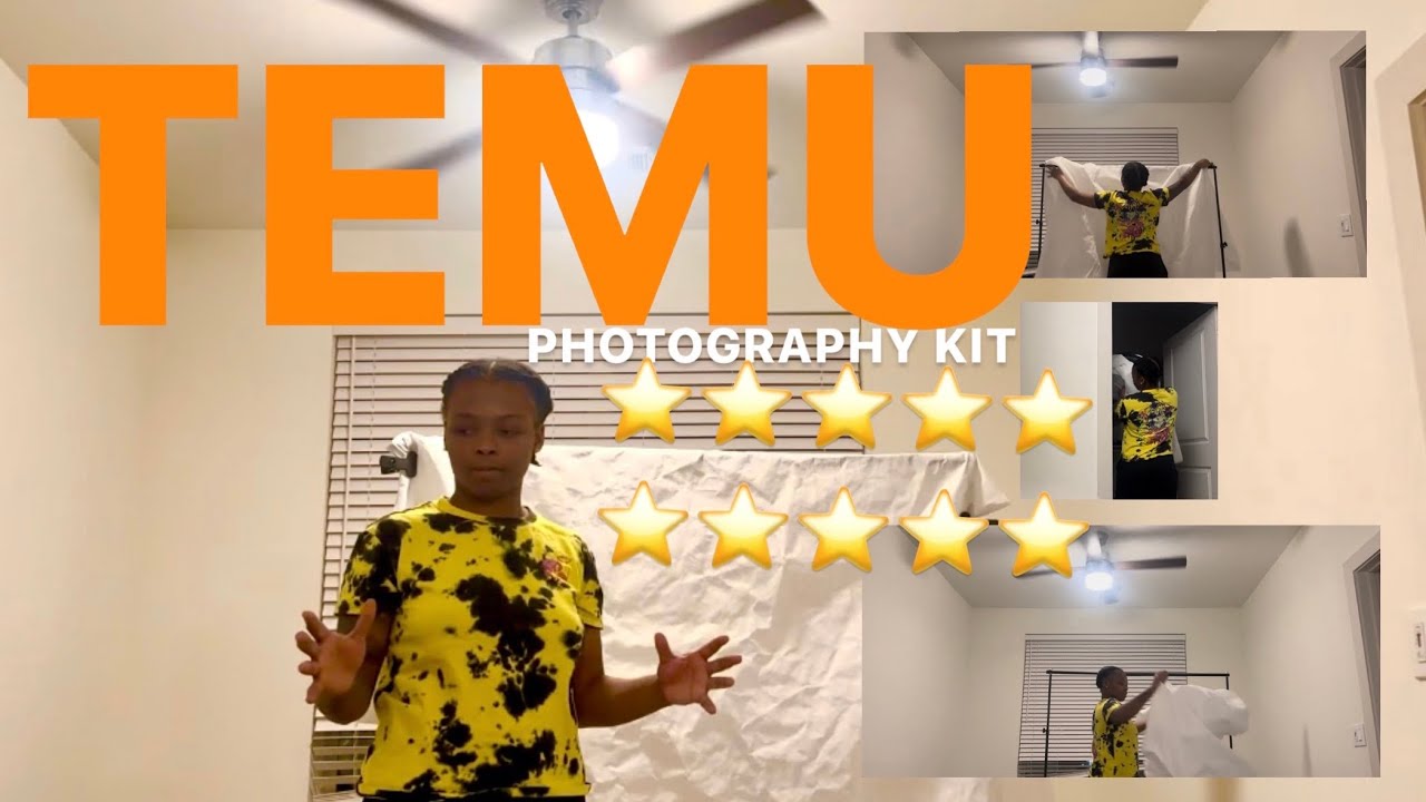 MY TEMU PHOTOGRAPHY KIT…. - YouTube