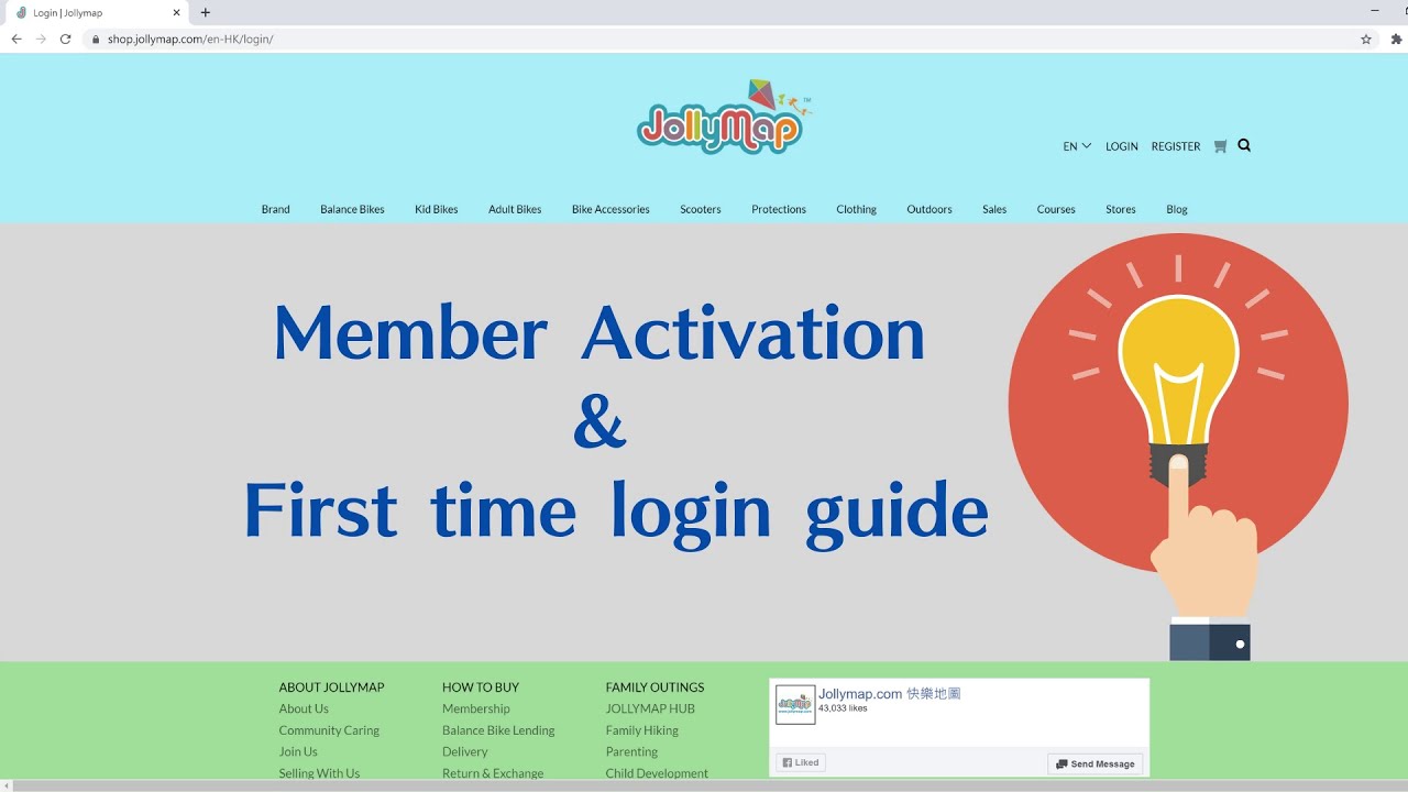 Member Activation & First Time Login Guide - YouTube