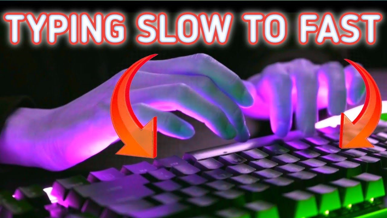 Keyboard typing fast Theory: Behind the Scenes - YouTube