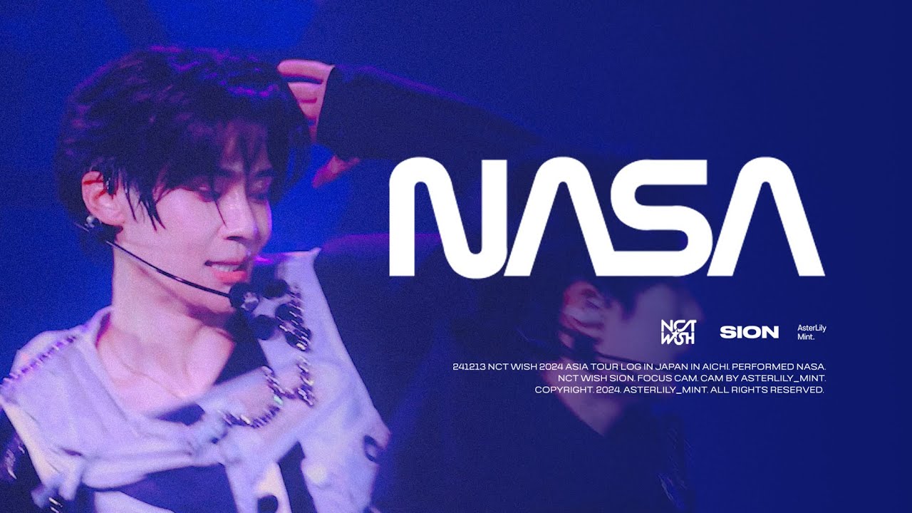 [4K] 241213 NCT WISH - NASA (시온 focus cam) [NCT WISH ASIA TOUR LOG in ...