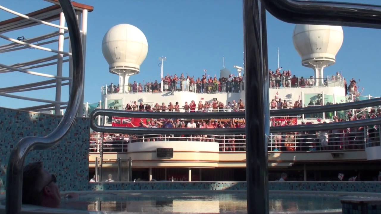 Azura Grand Turk Sailaway - YouTube