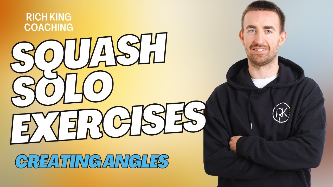 SQUASH SOLO EXERCISE | Creating angles - YouTube