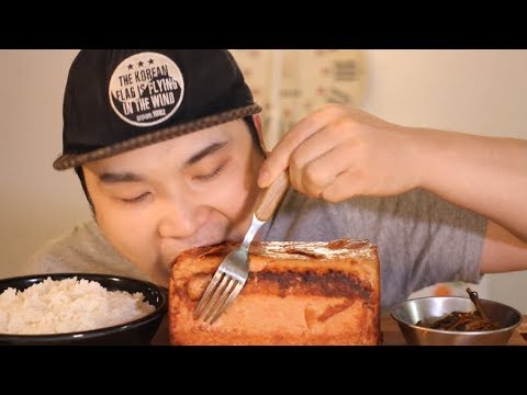 밥도둑 대왕 스팸 먹방~!! 리얼사운드 social eating Mukbang(Eating Show)