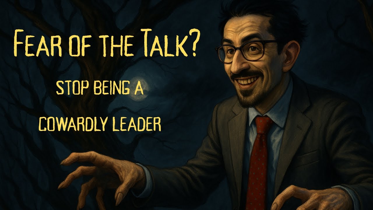 Fear of the Talk? Stop Being a Cowardly Leader - YouTube