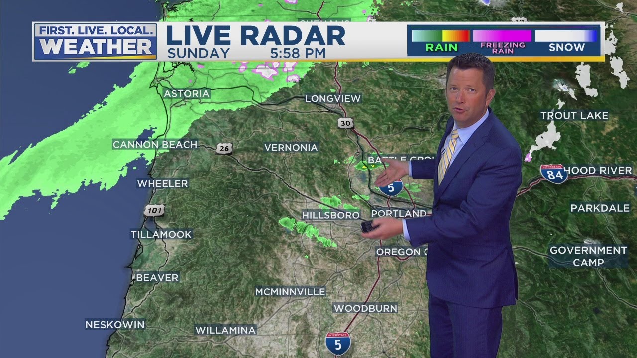 Sunday evening FOX 12 weather forecast (3/1) - YouTube