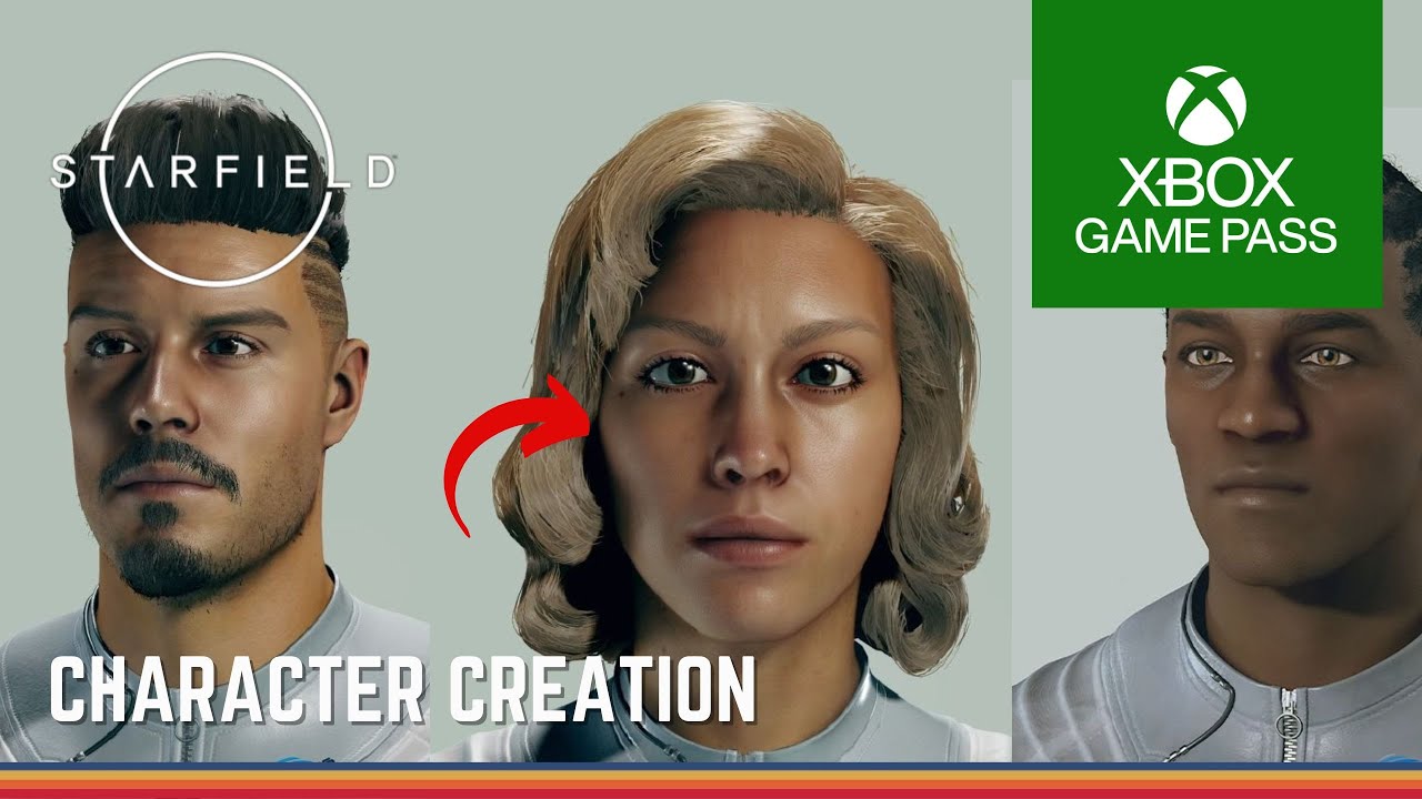 Starfield Character Creation - Xbox Series X - YouTube