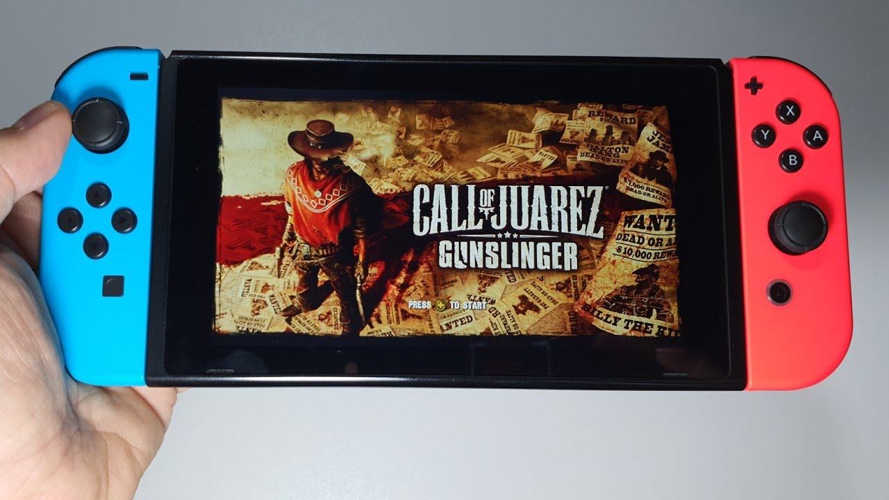 Call of Juarez: Gunslinger Nintendo Switch handheld gameplay - YouTube
