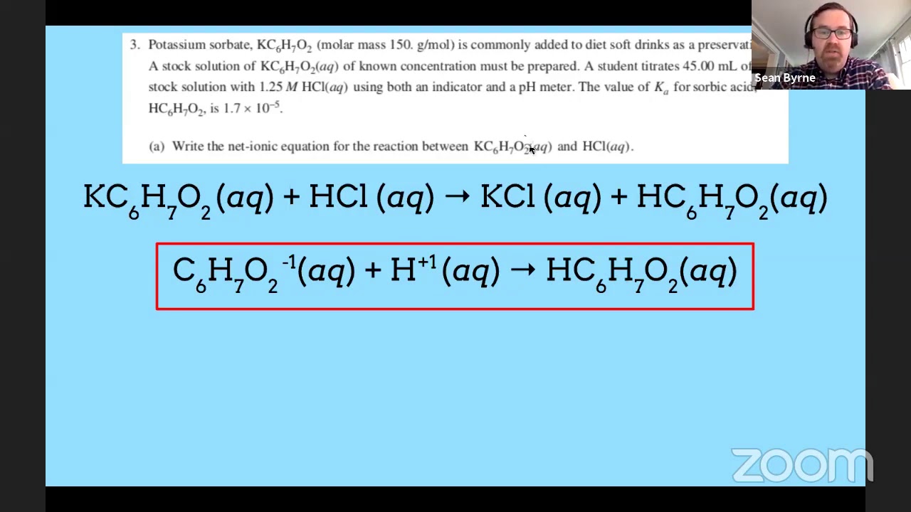 AP Chemistry AP Exam Review, 4 29 2020 original - YouTube