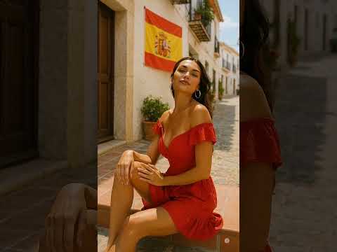 AI Hot Spanish Girl #ai #girl #spain #realistic